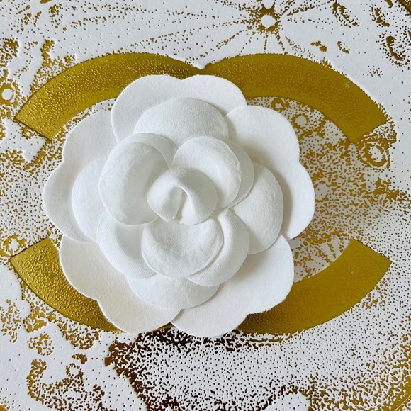 CHANEL | Other | Chanel White Authentic Camellia Flower | Poshmark